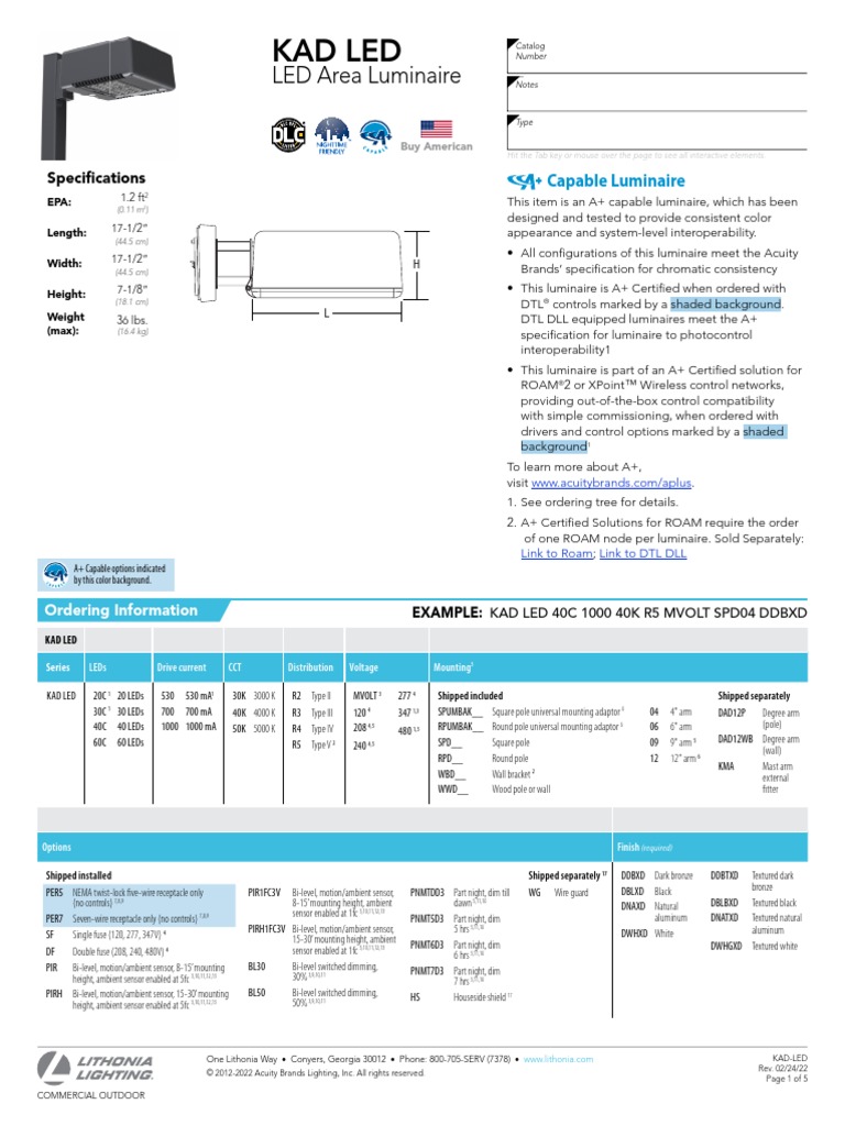 Kad Led | PDF | Electrical Engineering | Components