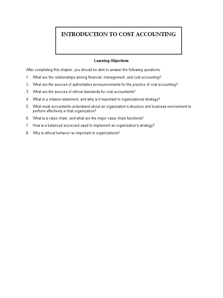 Understanding the Relationship Between Financial, Management, and Cost ...
