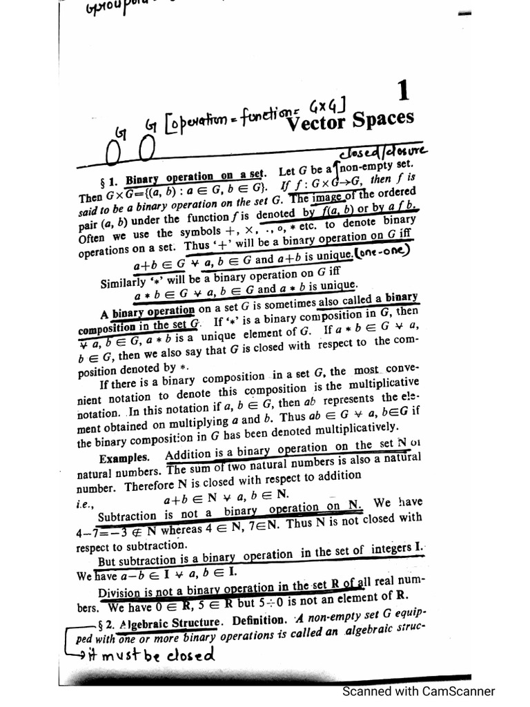 Linear Algebra (Krishna Series) | PDF