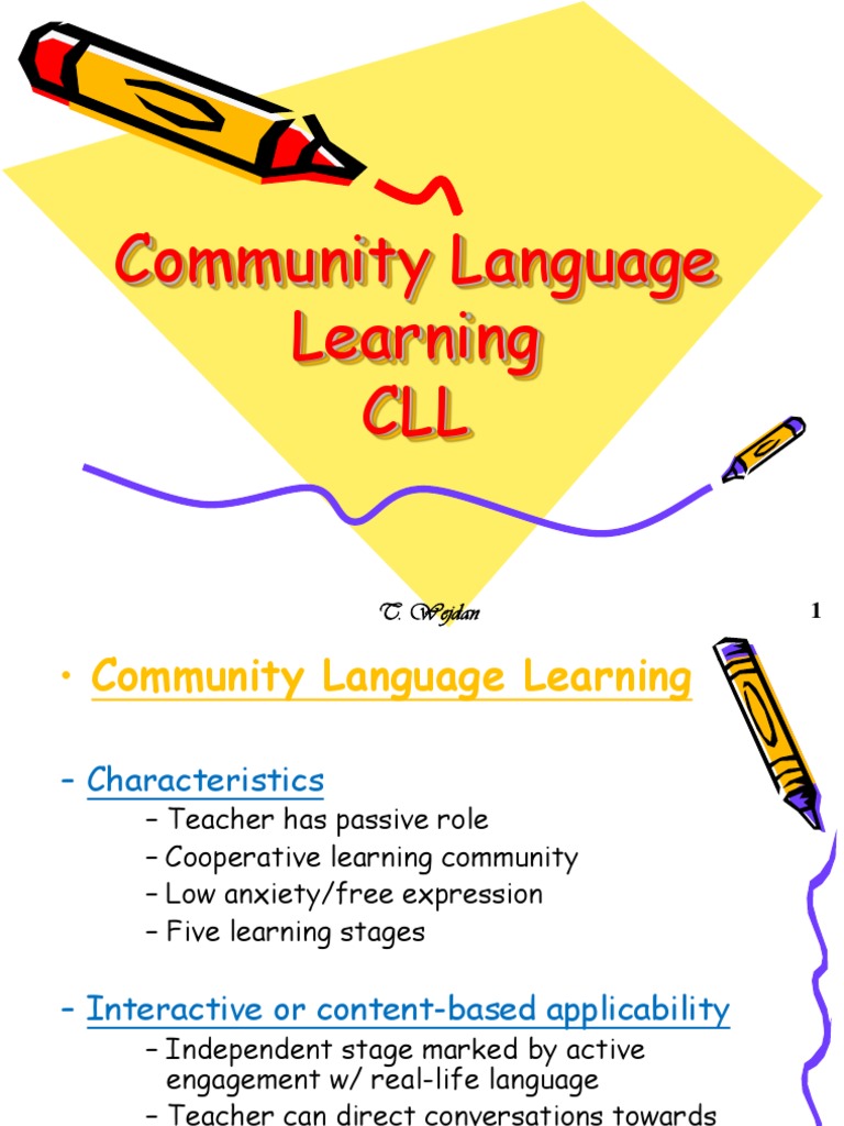 Community Language Learning | PDF | Learning | Second Language Community Language Learning | PDF | Learning | Second Language