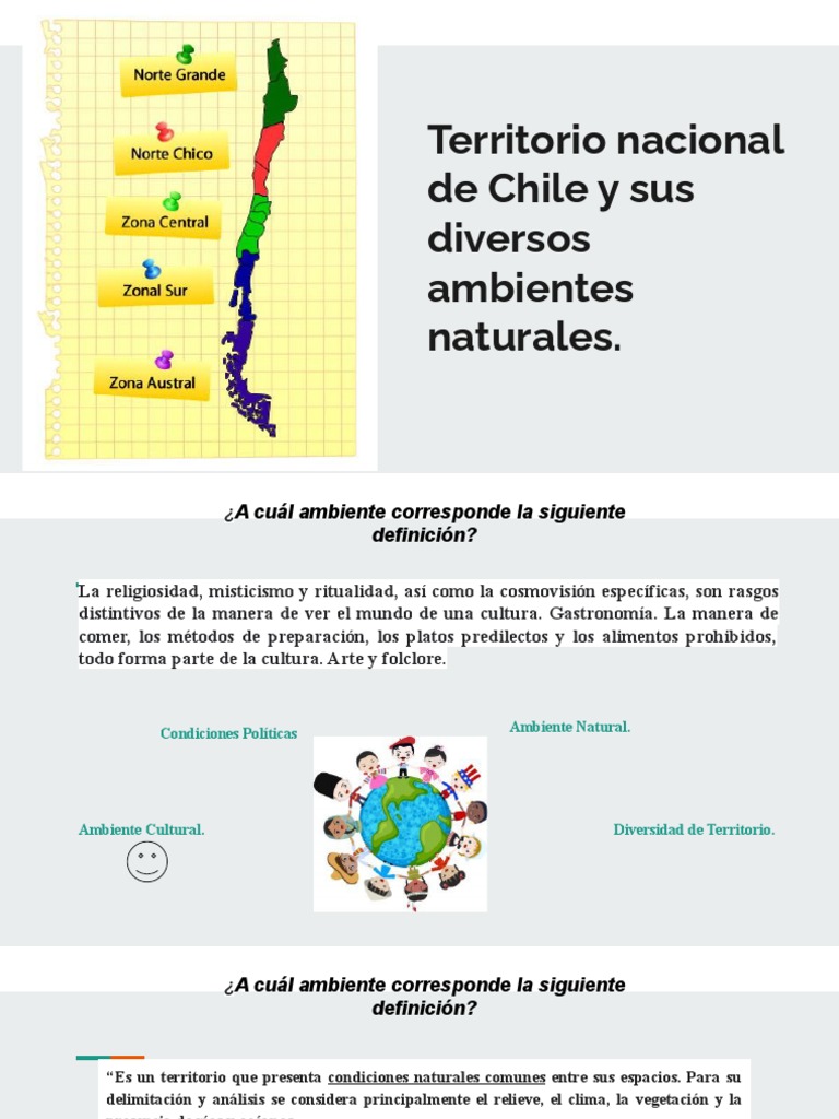 Repaso Territorio Nacional de Chile | PDF | Chile | Desierto