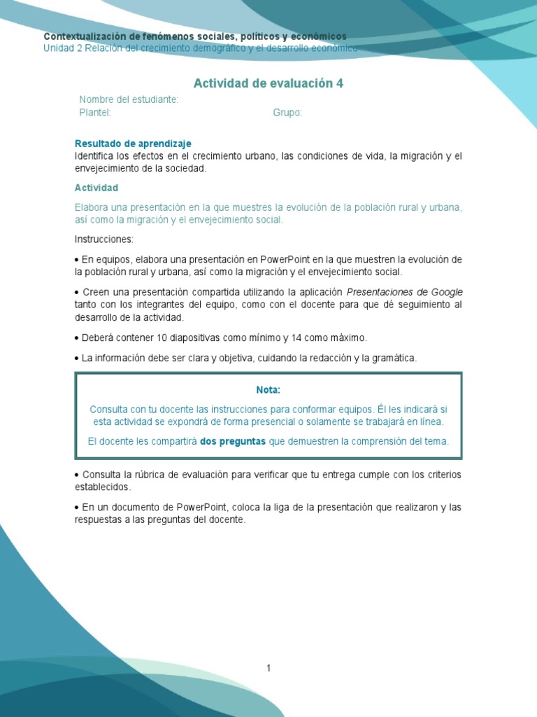 Actividad 4 | PDF