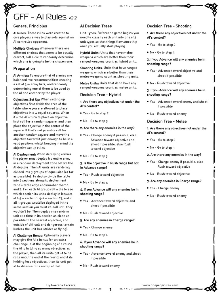 GFF - AI Rules v2.2 | PDF | Artificial Intelligence | Intelligence (AI ...