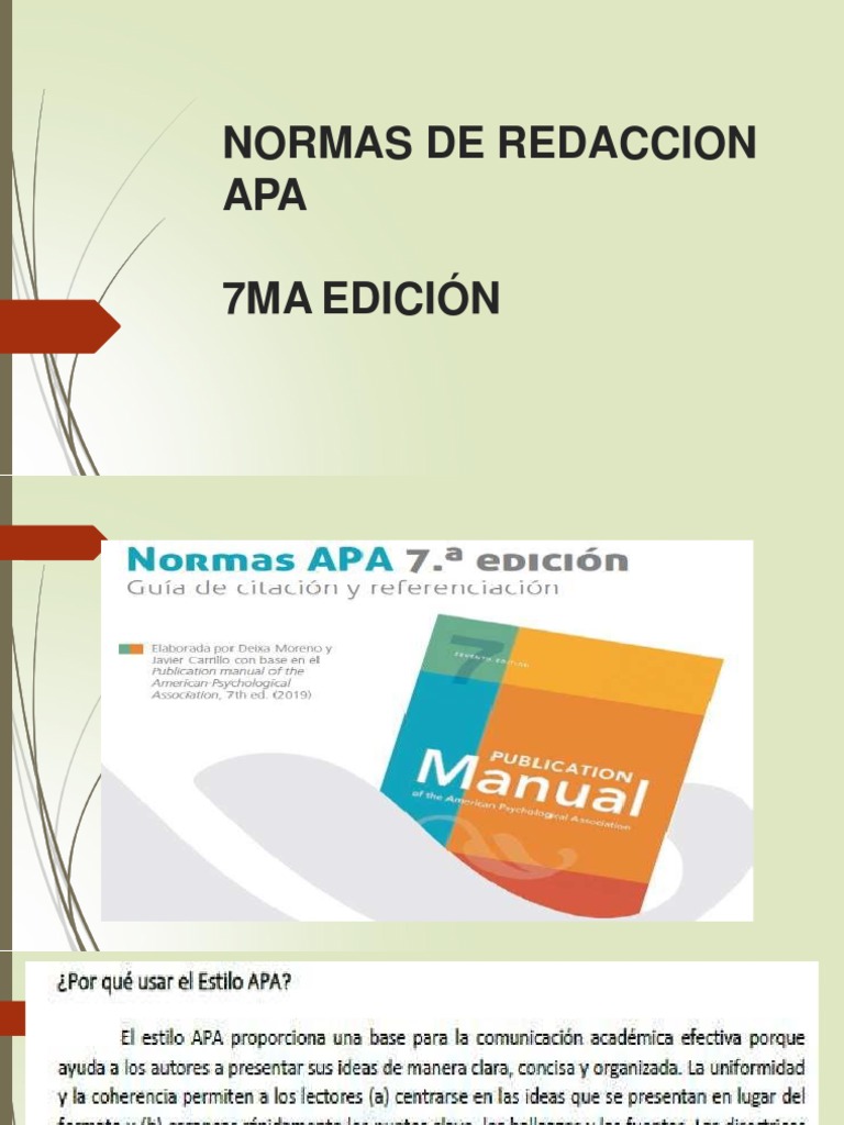 Uso de Cursivas en APA 7ª Ed. | PDF