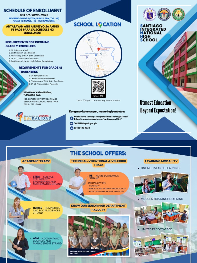 SHS Promotion Flyer Final | PDF | Science