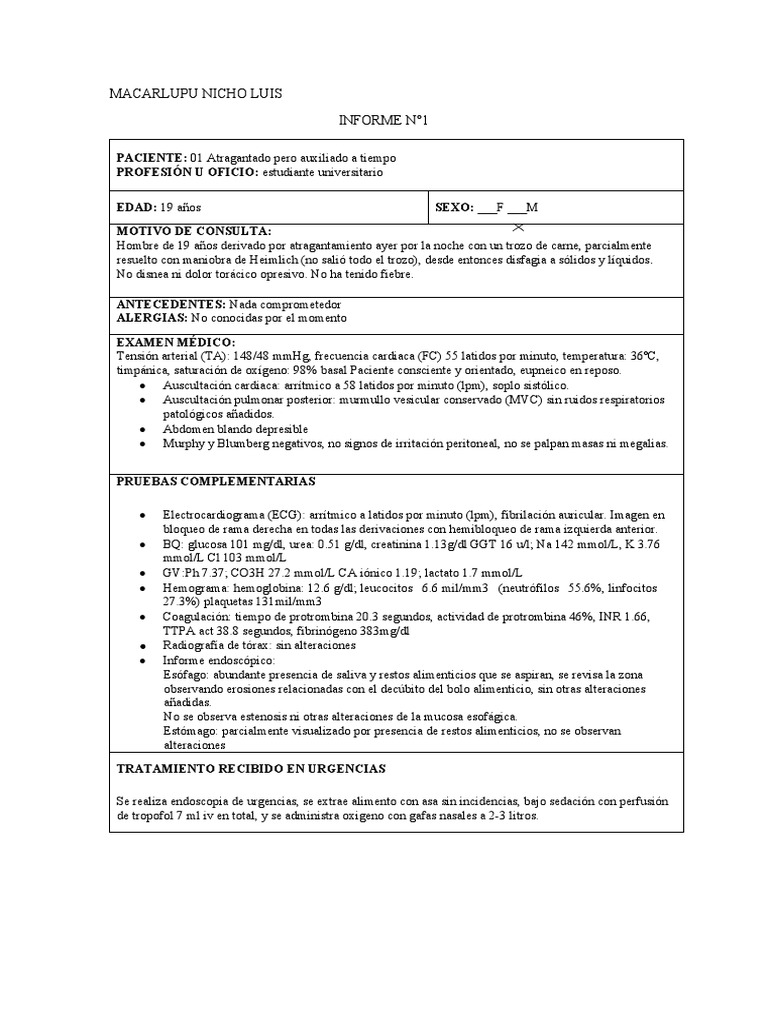 INFORMES | PDF | Hipertensión | Insuficiencia cardíaca