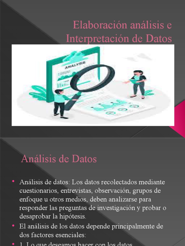 Elaboración Análisis e Interpretación de Datos | PDF | Hipótesis ...