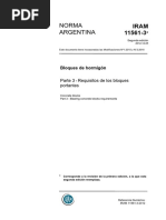 Iram 12502 | PDF | Albañilería | Ladrillo