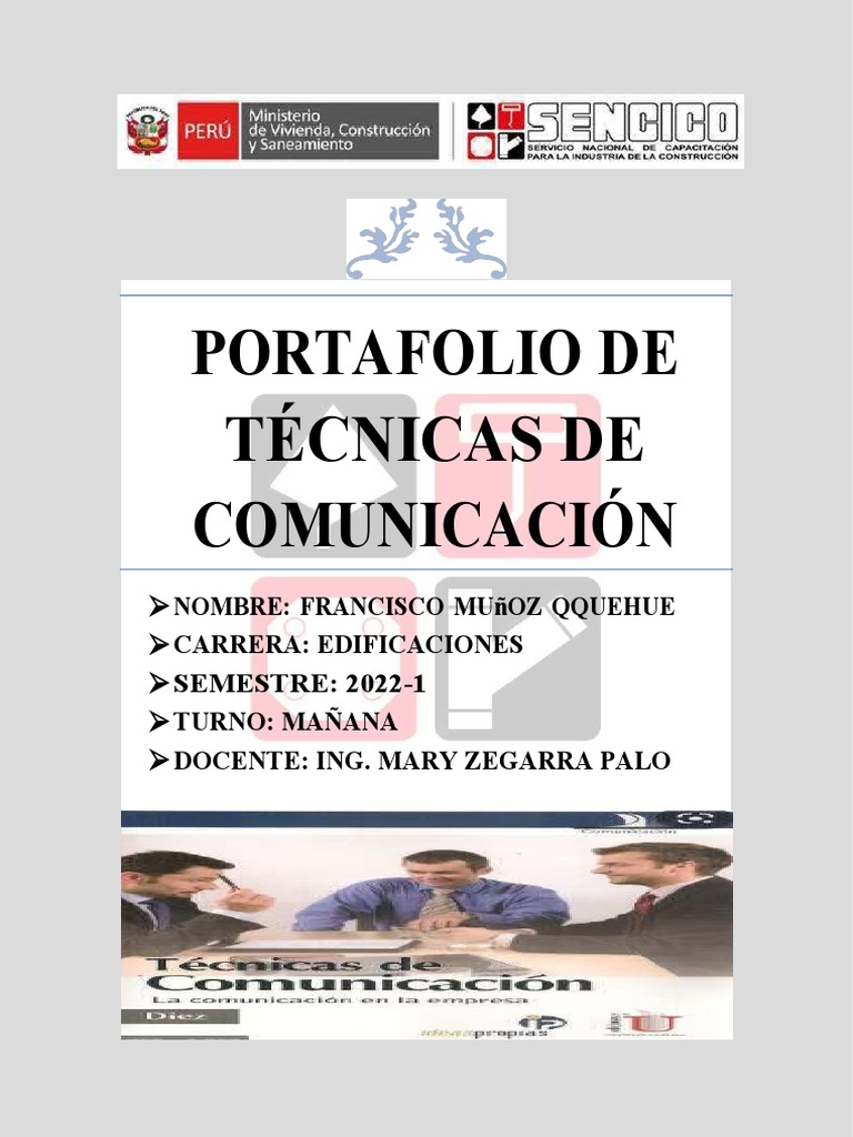Fortafolio de Tecnicas de Comunicacion | PDF | Puntuación | Coma