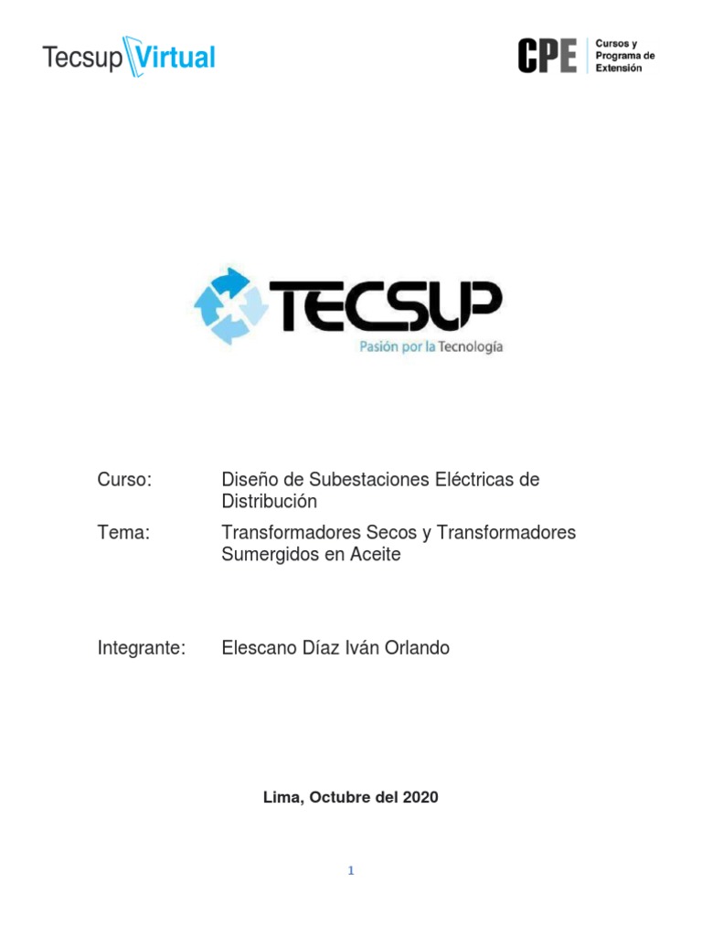 Transformadores Secos y Transformadores Sumergidos en Aceite | PDF | Transformador | Aislador ...