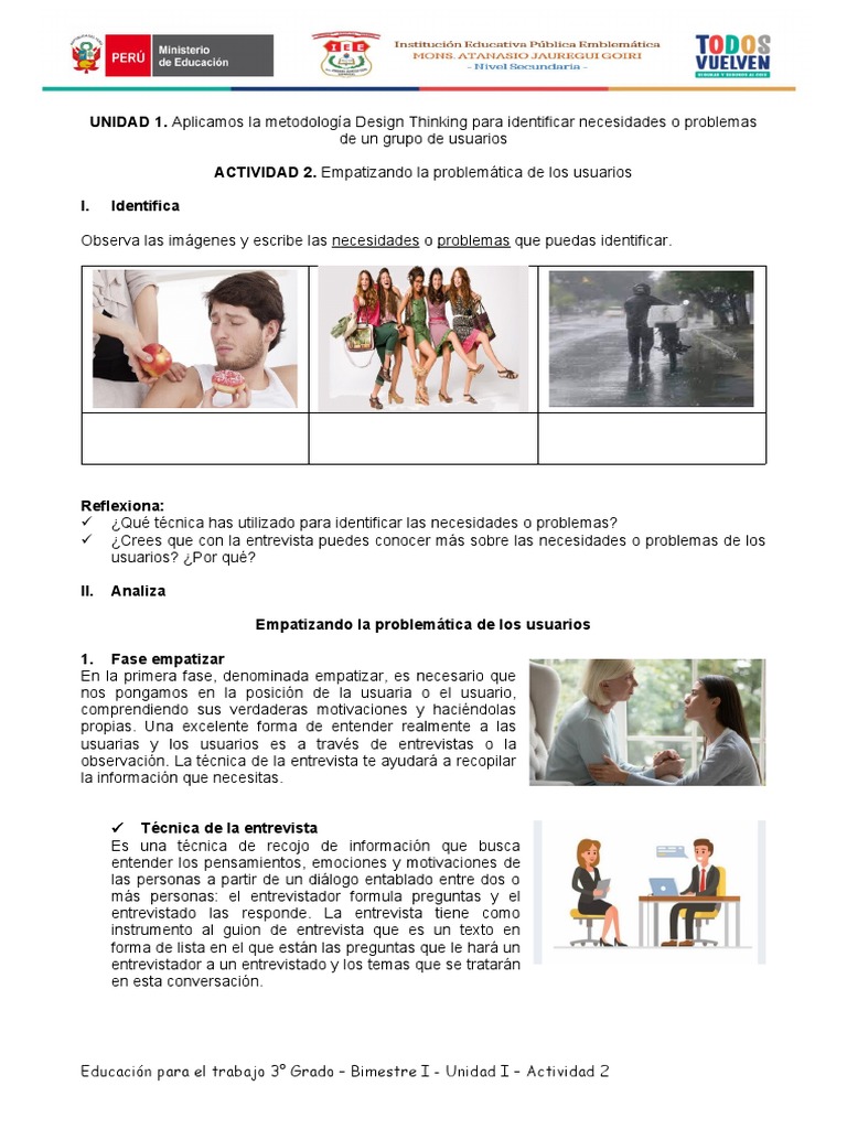 EPT 3° - DEA 2 - Ficha de Aprendizaje | PDF | Aprendizaje | Ciencia cognitiva