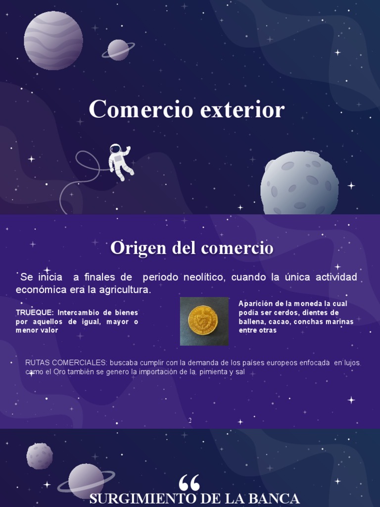 Generalidades Del Comercio | PDF | Comercio | Economias