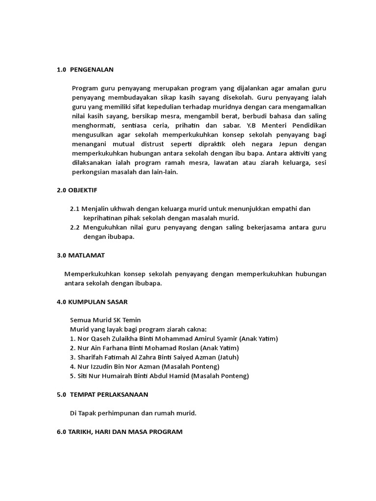 Kertas Kerja ZIARAH CAKNA | PDF