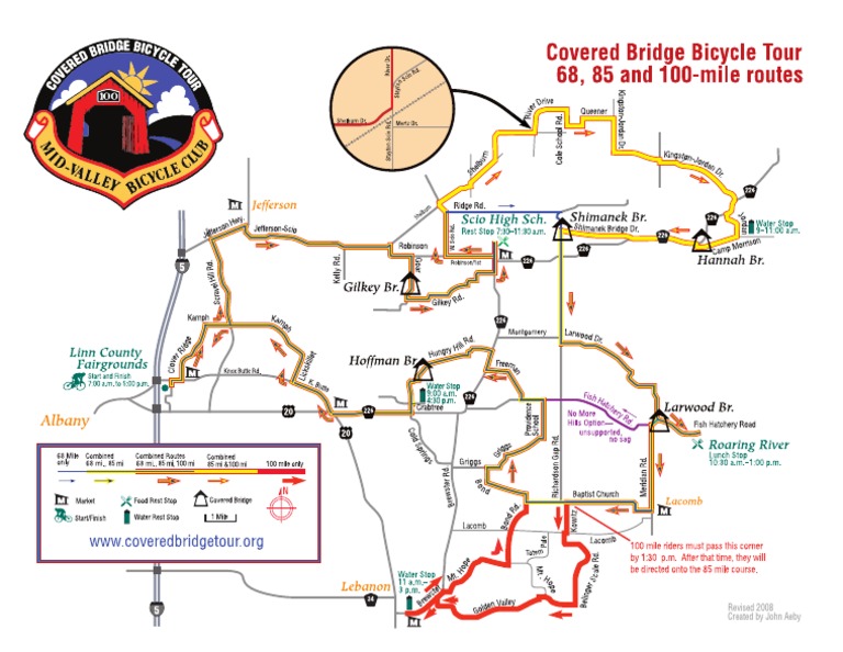 Covered Bridge Tour Map | PDF