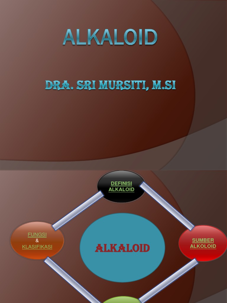 Bahan Ajar Kimia Organik Bahan Alam Bahan Ajar Koba-Alkaloid | PDF Bahan Ajar Kimia Organik Bahan Alam Bahan Ajar Koba-Alkaloid | PDF