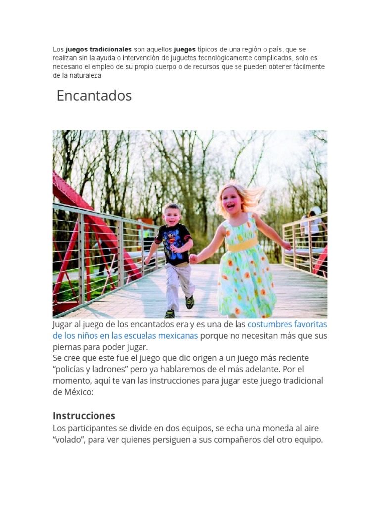 Encantados: Instrucciones | PDF