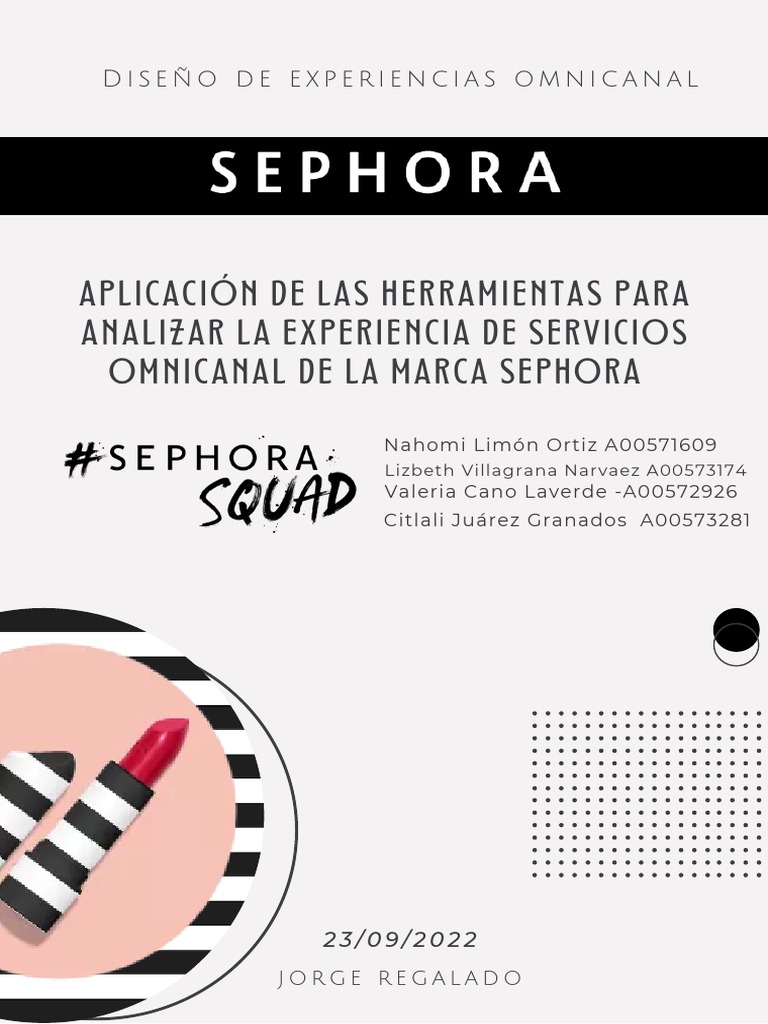 Sephora | PDF | Red mundial | Internet y web