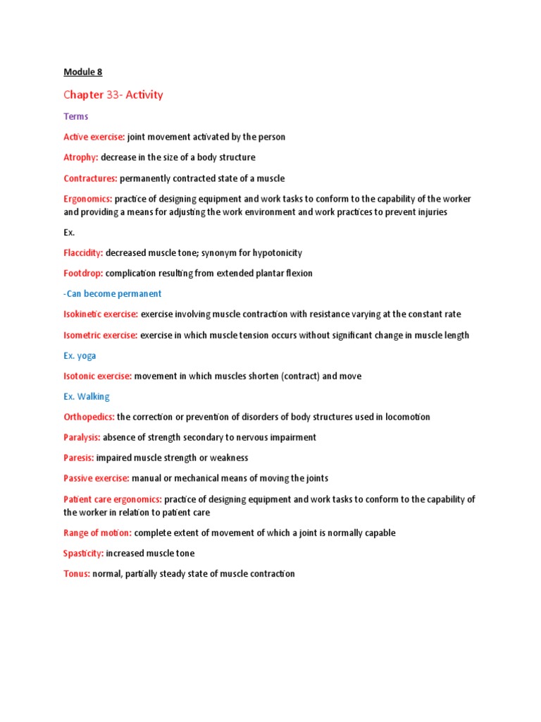 Module 8 Notes | PDF | Wound Healing | Skin