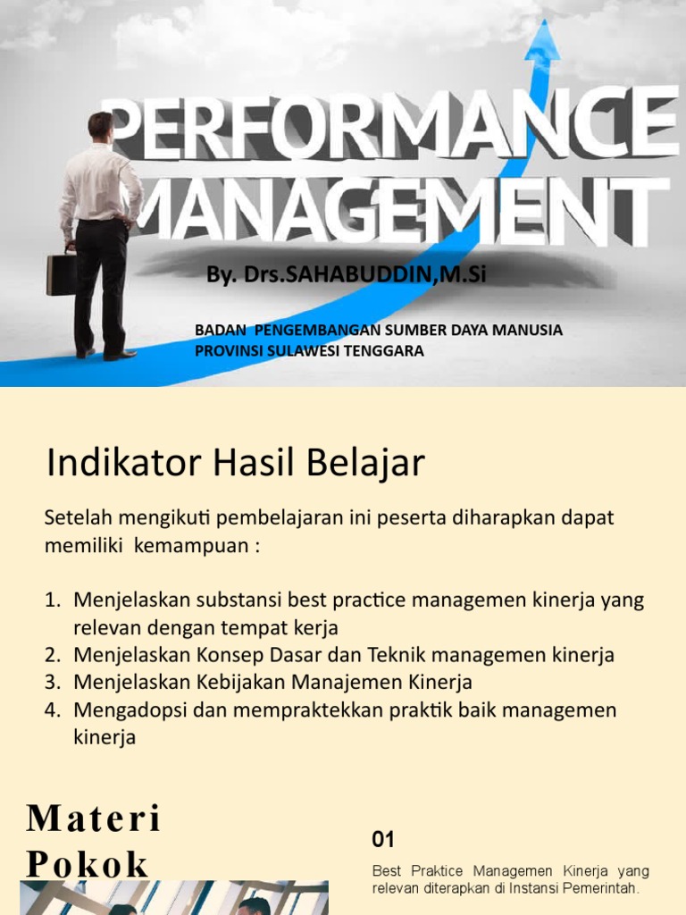 PPT. Managemen Kinerja Kubra 2022 | PDF