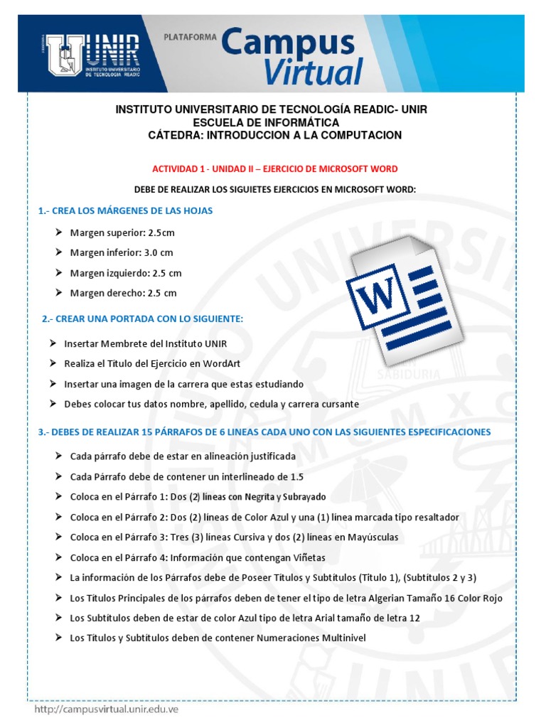 Actividad 1-Unidad Ii-Introduccion A La Computacion | PDF | Informática