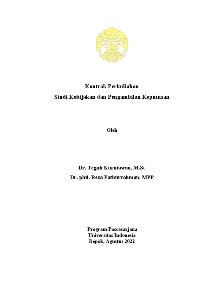 KP SKPK Gasal 2022-2023 AKP | PDF