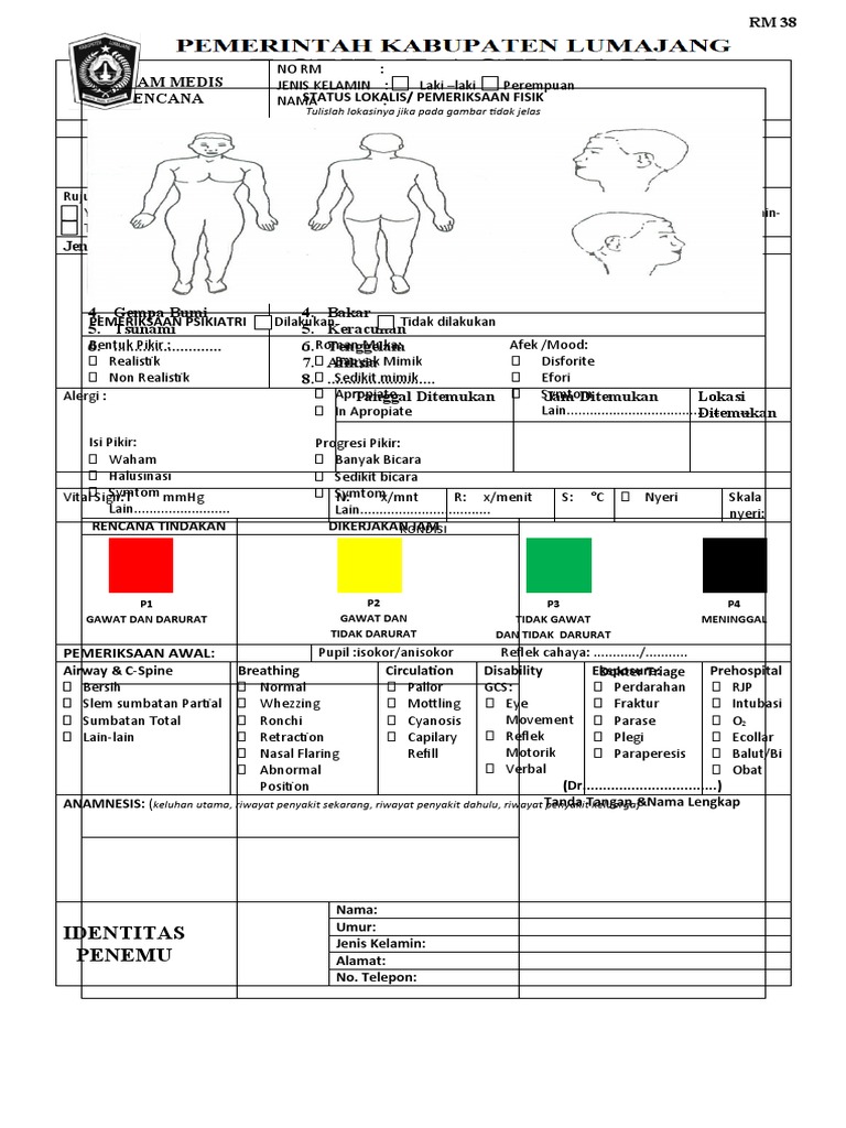 Rekam Medis Bencana | PDF