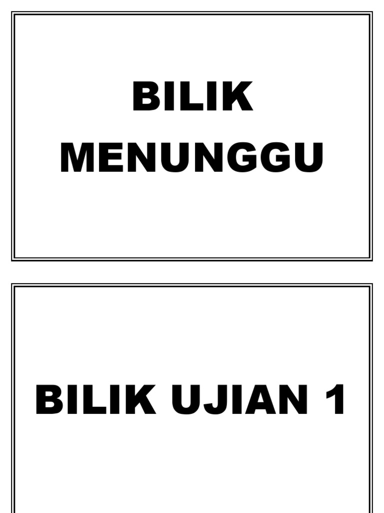 Label Ujian Bertutur BM SPM 2021 | PDF