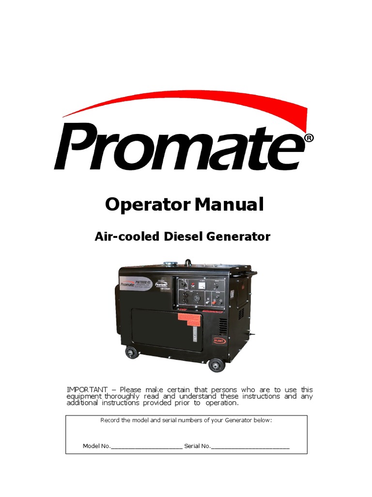 ES Silent Operator Manual-2 | PDF | Engines | Motor Oil