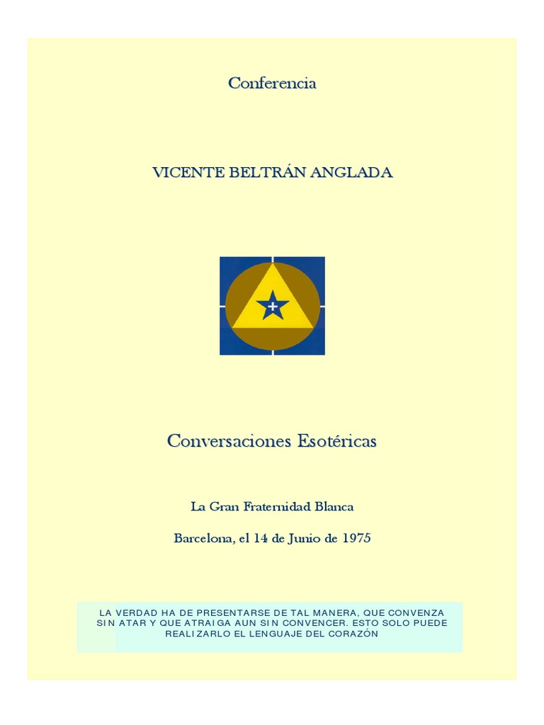 La Gran Logia Blanca Vicente Beltran | PDF | Mente | Alma