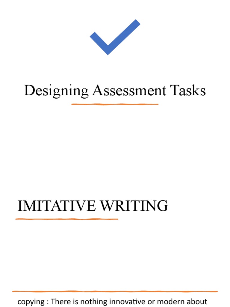 Designing Assessment Tasks | PDF | Human Communication | Grammar