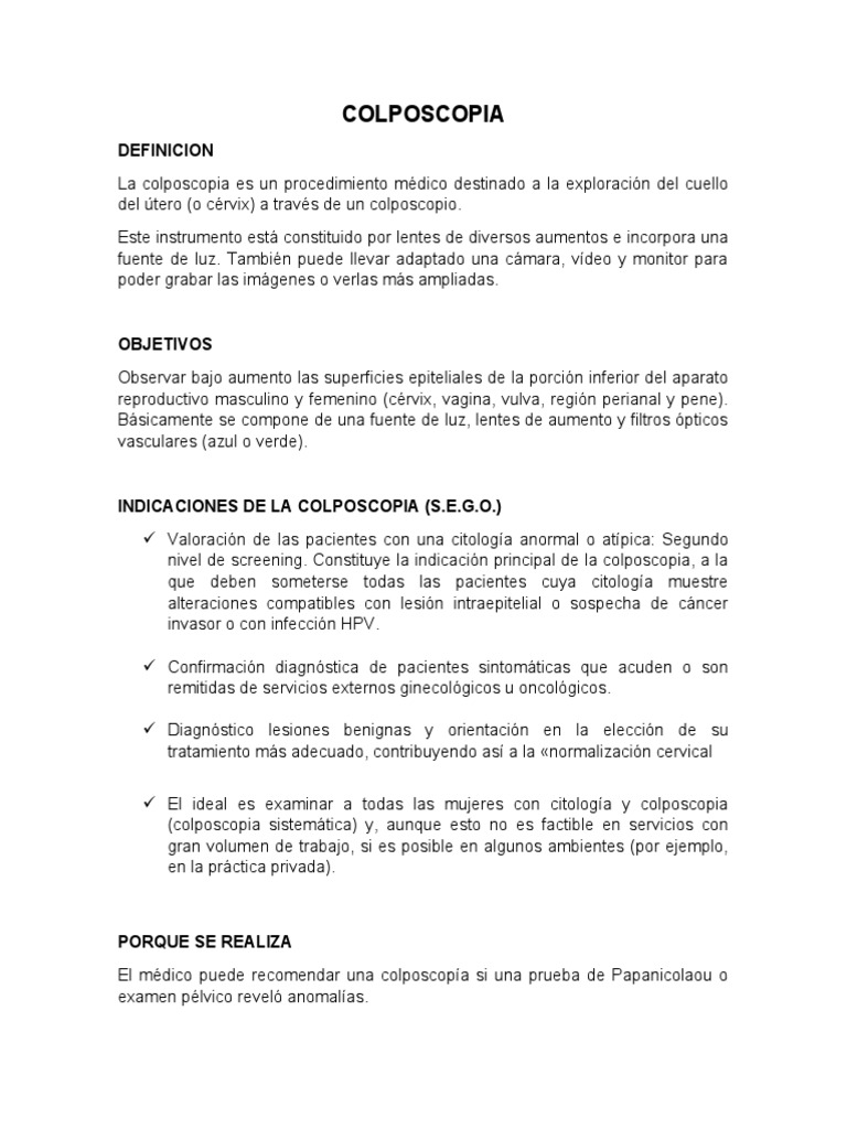 Taller Colpos | PDF | Vagina | Cáncer