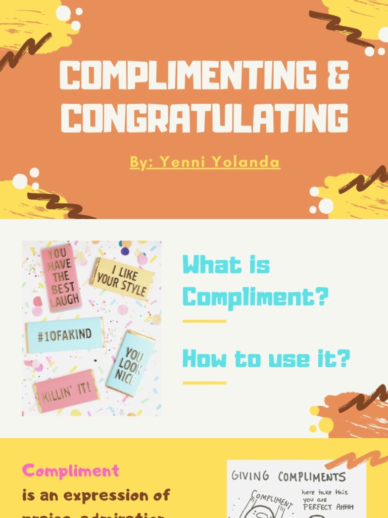 Congratulating & Complimenting Expressions | PDF