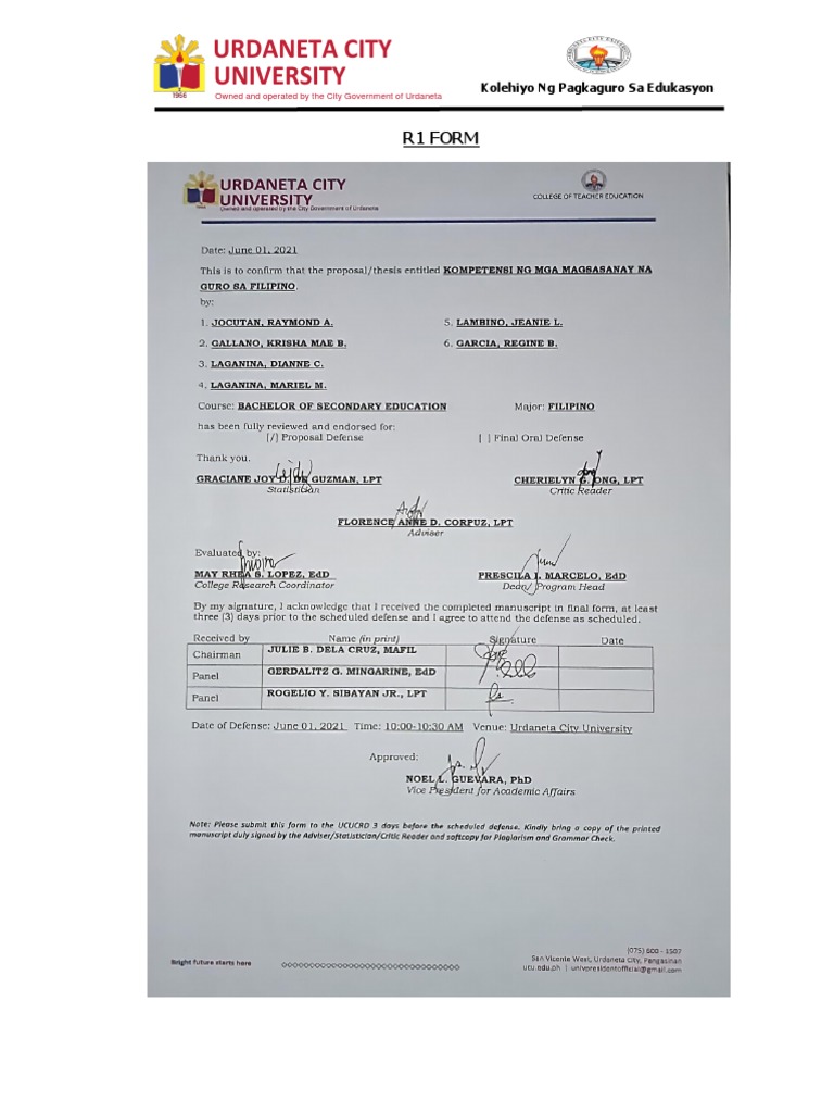 All R Forms R1 R2 R3 and R4 | PDF