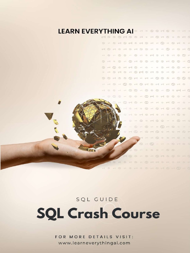SQL Crash Course | PDF | Databases | No Sql SQL Crash Course | PDF | Databases | No Sql