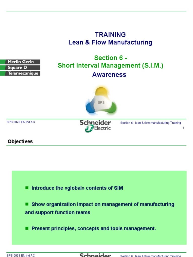 SPS Section 6 V3.1 English | PDF | Lean Manufacturing | Business