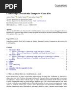 Wiley Journal Submission Template | PDF | Computing