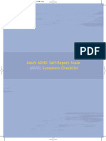 Adult Observer ADHD Questionnaires | PDF | Attention Deficit ...