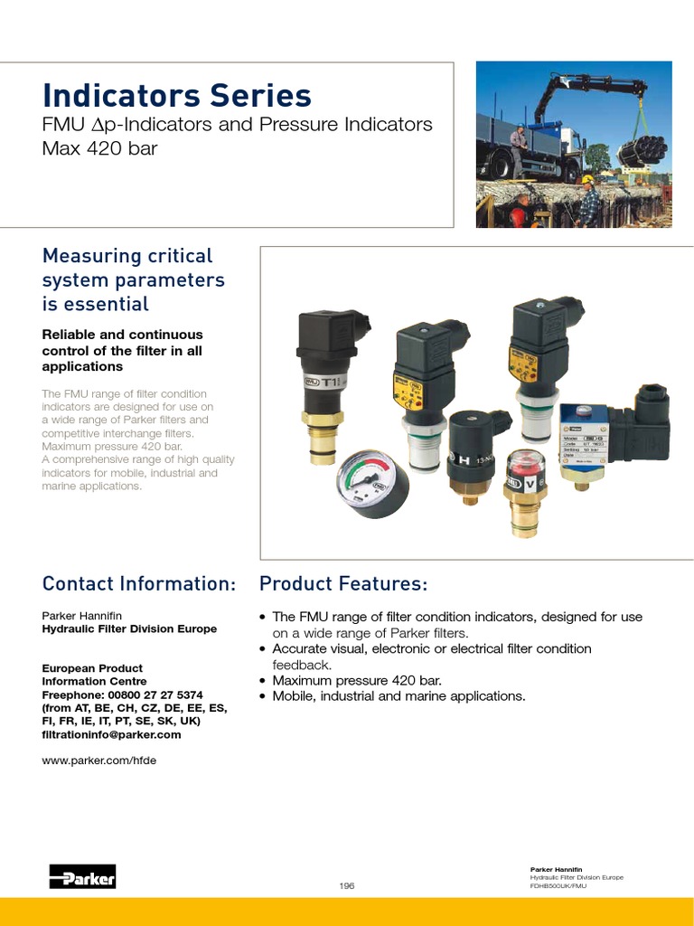 FMU Filter Indicators FDHB500UKv2.0 1306 | PDF | Switch | Light ...