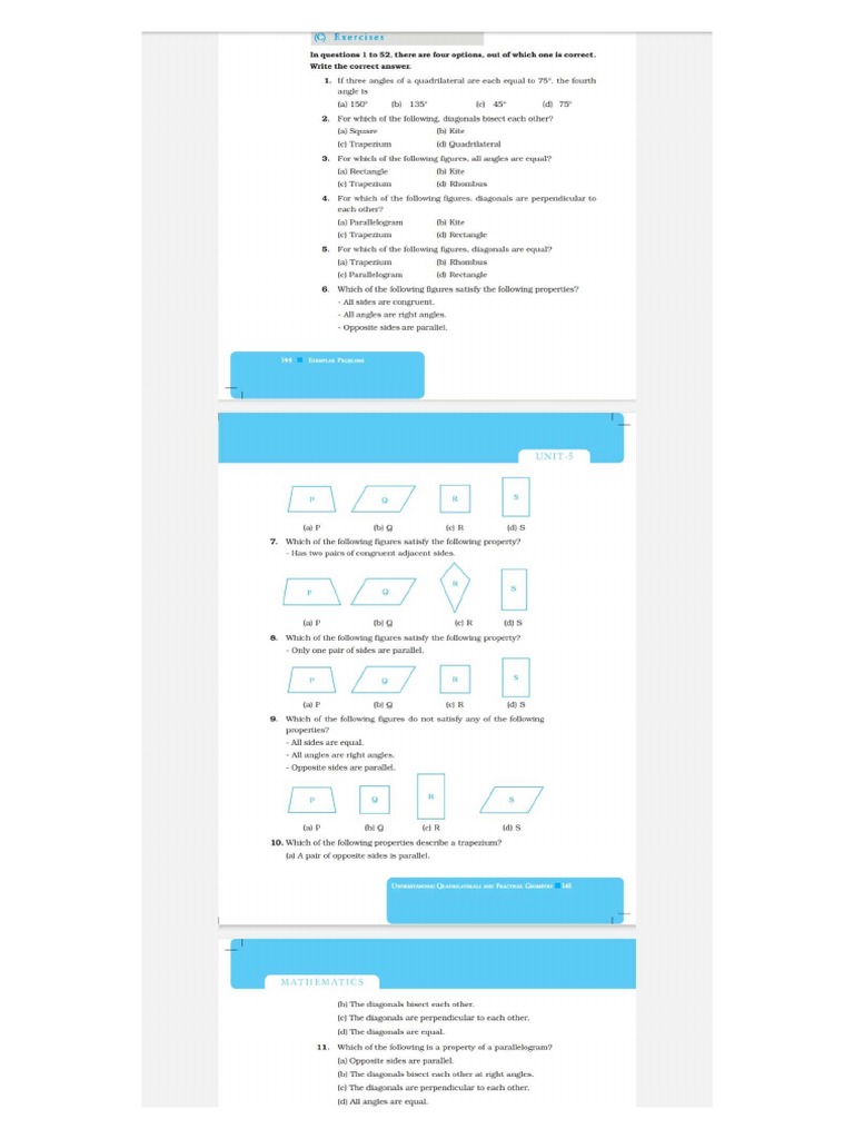 CH 5 | PDF | Rectangle | Polytopes