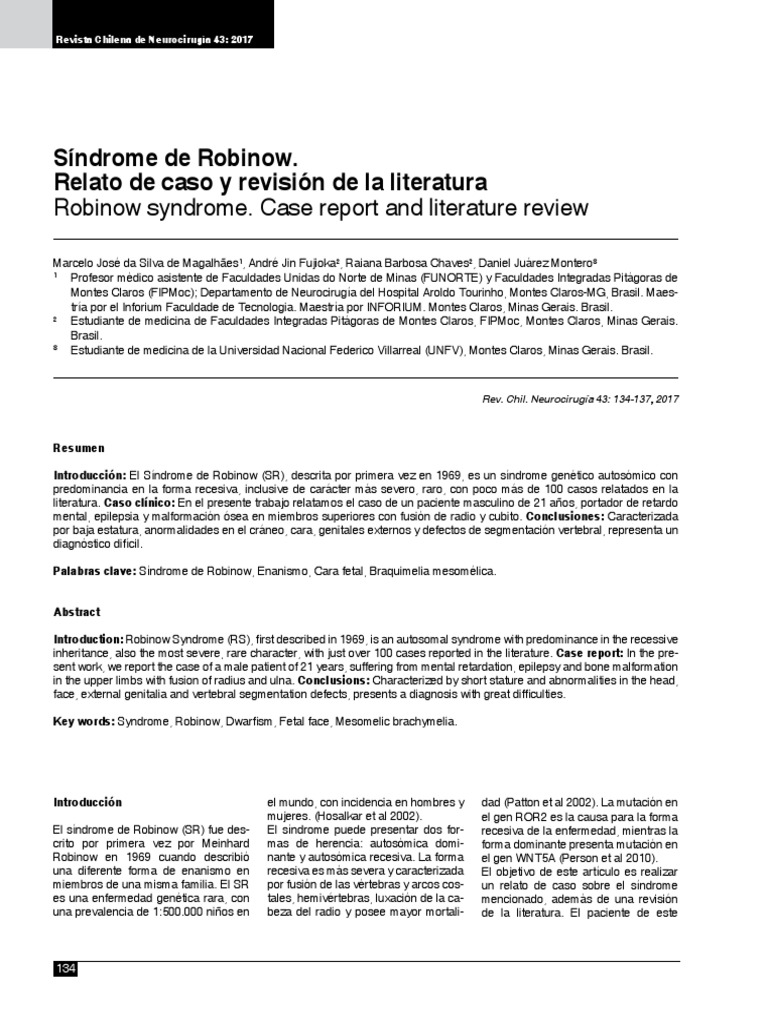 Robinow 2 | PDF | Medicina | Causas de la muerte