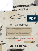 Mga Sangkap o Elemento NG Tula | PDF