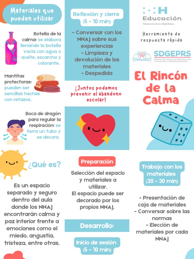 Materiales para el Rincón de la Calma | PDF