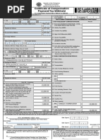 Bir Form 2316 | PDF | Income Tax | Wage