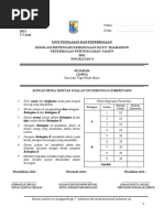 Soalan Pai Tingkatan 4 Pat 2024 | PDF