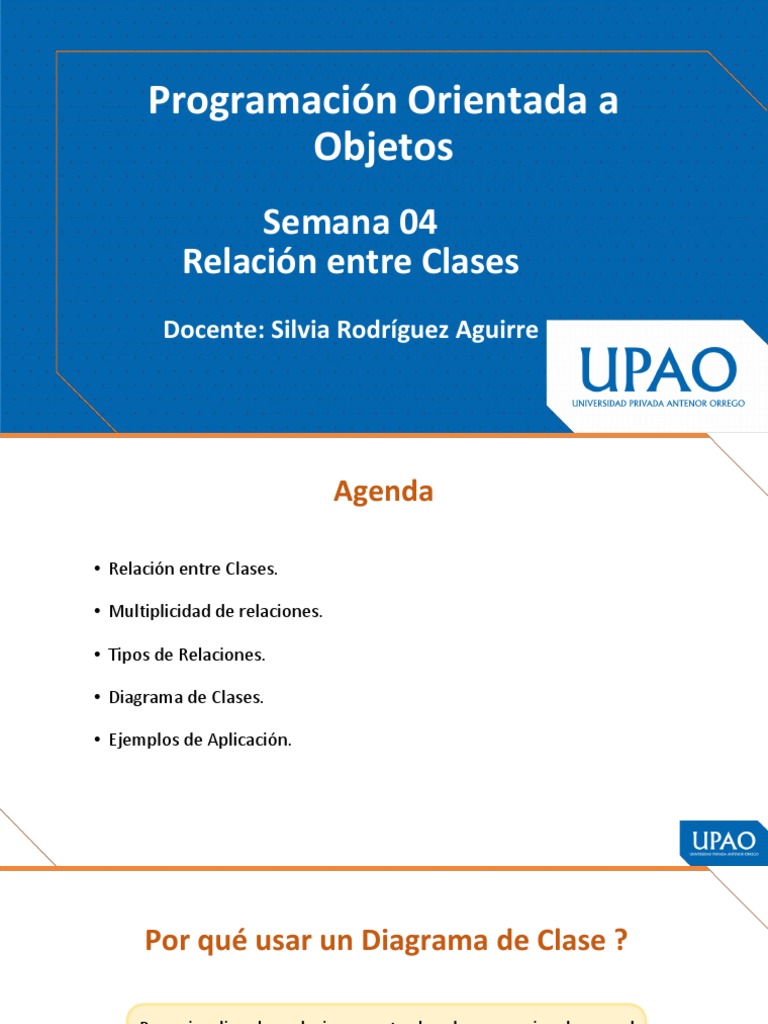 Sesion04 - Relacion - Clases I | PDF | Objeto (informática) | Herencia ...