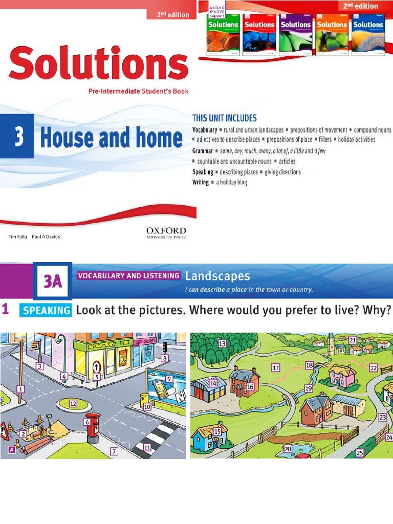 Solutions 2nd Edition Pre-Intermediate UNIT3 | PDF | Road | Traffic