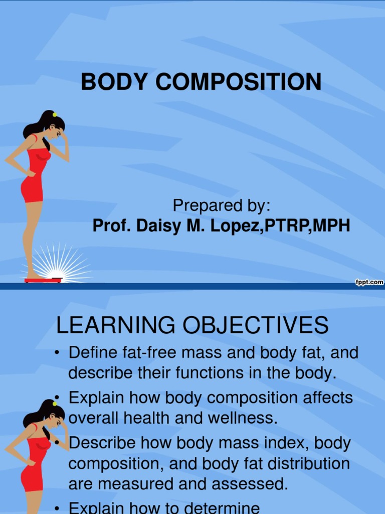 Body Composition and Weight Management Lecture 2022 | PDF | Adipose ...