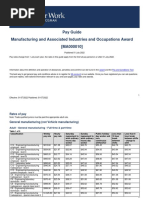 Pay Guide - General Retail Industry Award | PDF | Overtime | Apprenticeship