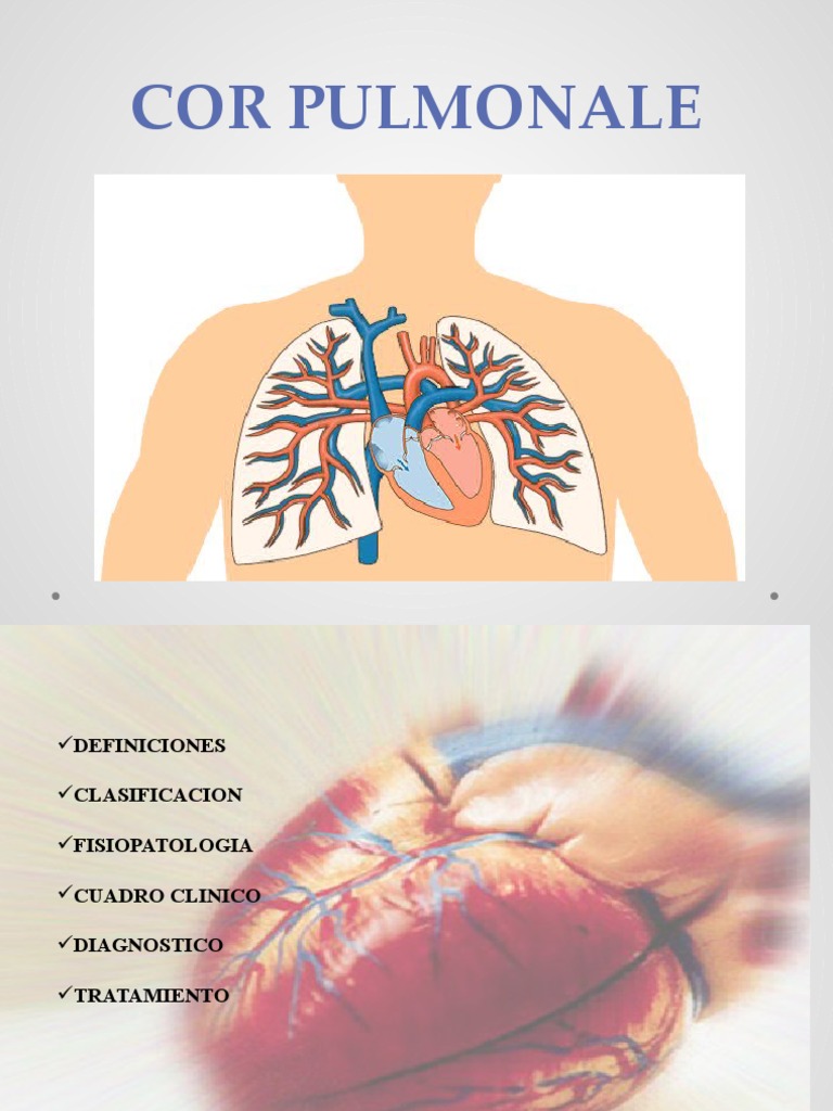 COR-PULMONALE Todo | PDF | Sistema circulatorio | Enfermedades y trastornos
