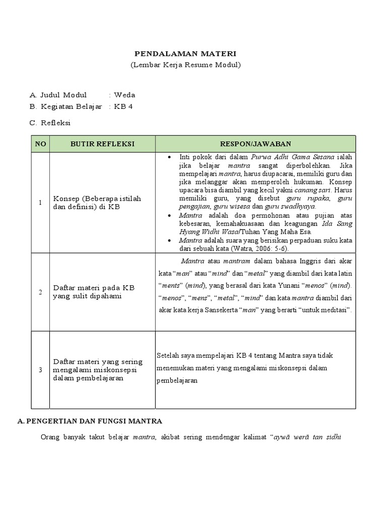 LK - Resume Pendalaman Materi PPG 2022 KB 4 - Compressed | PDF
